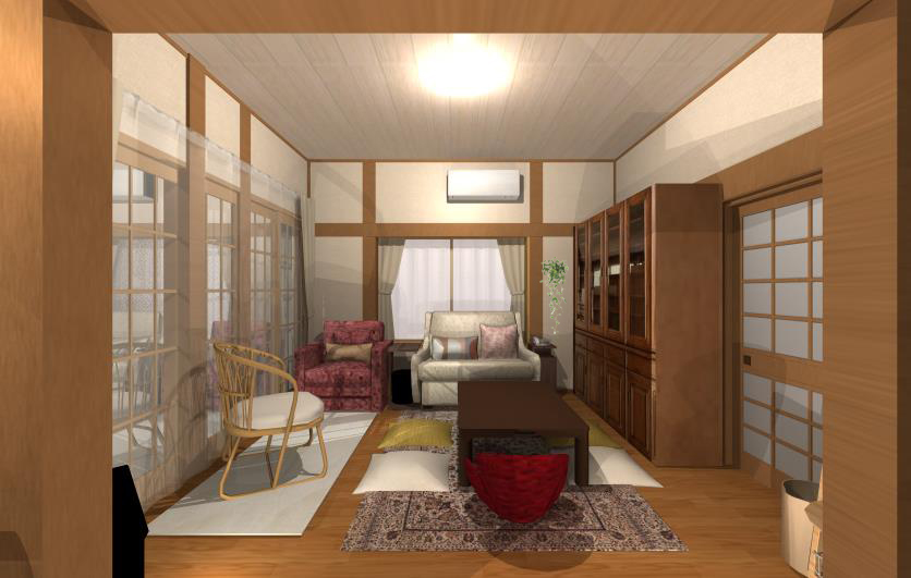 和み感と洗練を合わせ持つ ジャパンディインテリア ～ご家族が寛げ快適に過ごせる空間～ | Hello Interior（ハローインテリア）